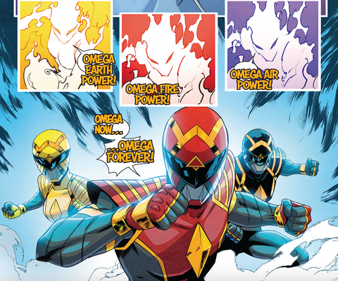 MMPR's Death Ranger Debut Also Introduces the Original Omega Rangers