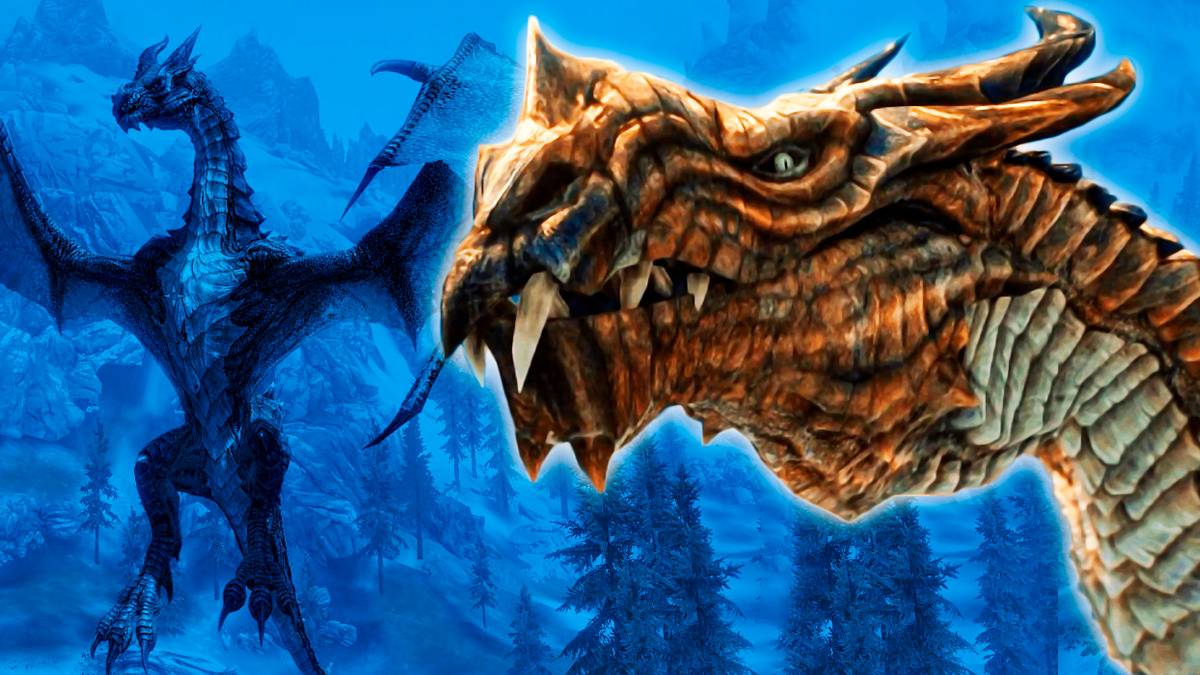 Bizarre Skyrim Mod Turns Dragons Into...the State of Ohio