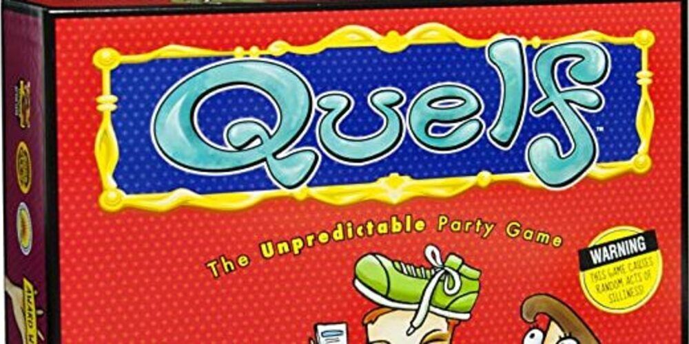 Men's Tungsten Rings Quelf Board Game - Hilarious Party Game Where You ...