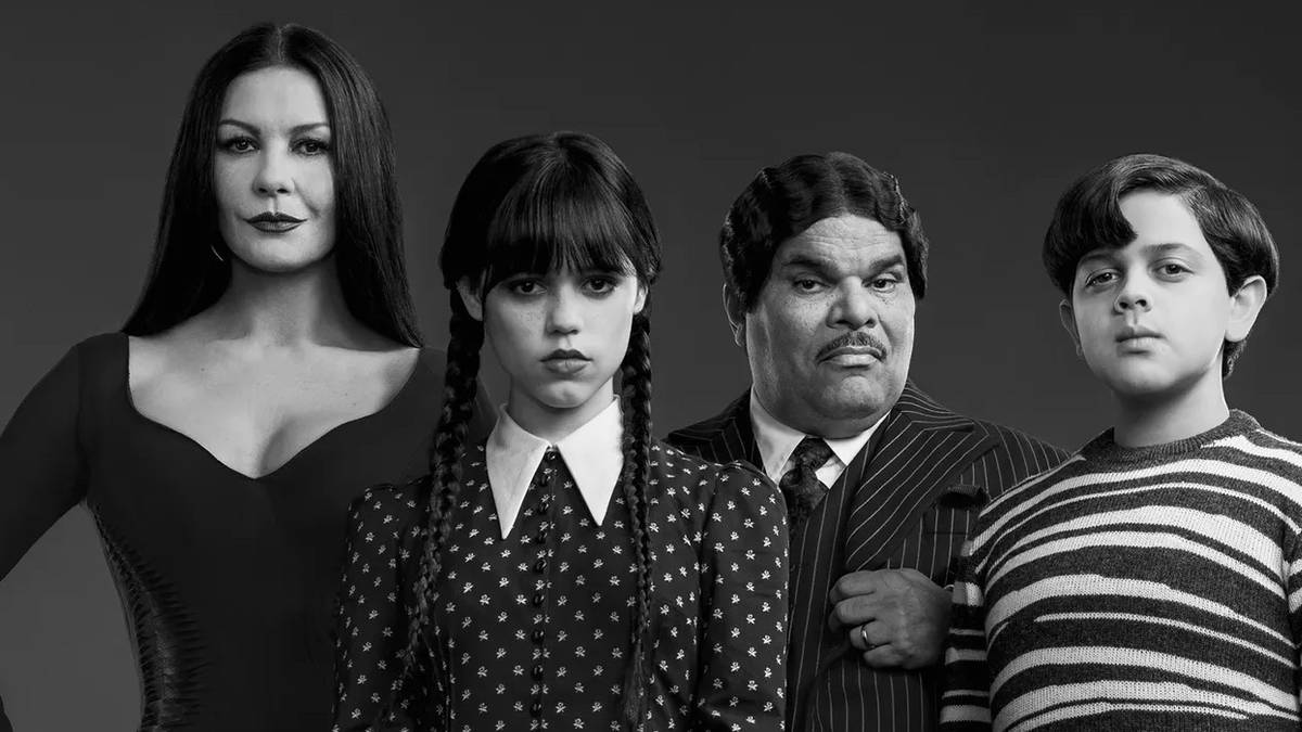 Tim Burton's Wednesday Debuts Morticia and the the New Addams Family