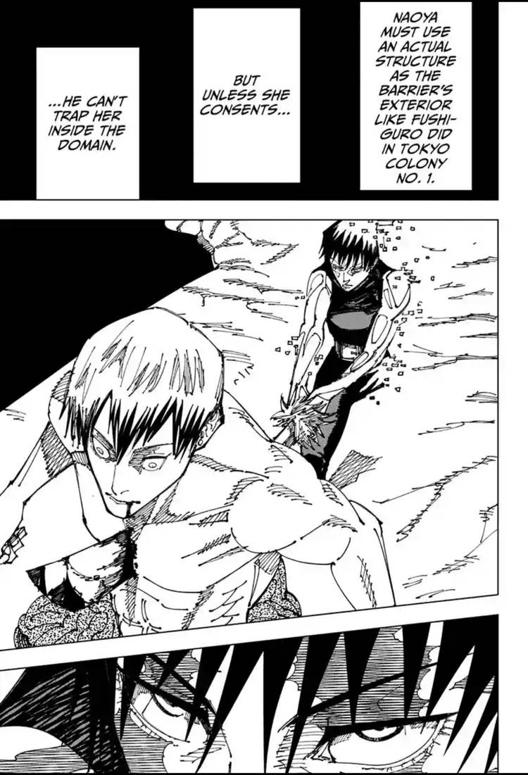 Jujutsu Kaisen's New Chapter Reveals Maki's Domain Expansion Immunity