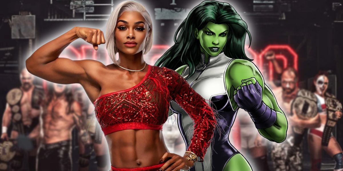 AEW's Jade Cargill Dons She-Hulk Cosplay for PPV Match