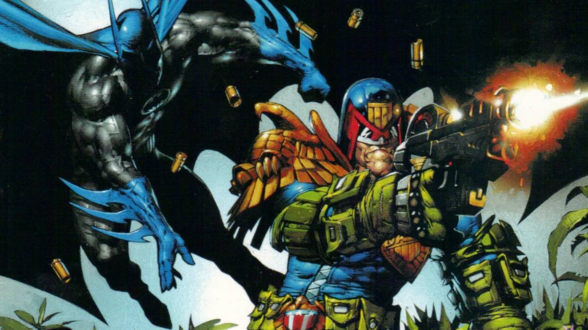 A New Batman/Judge Dredd Crossover May Be in the Works