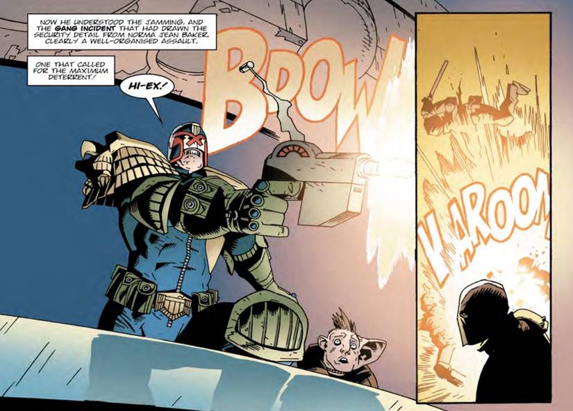Best of 2000 AD Vol. One Features Judge Dredd, Alan Moore, and More