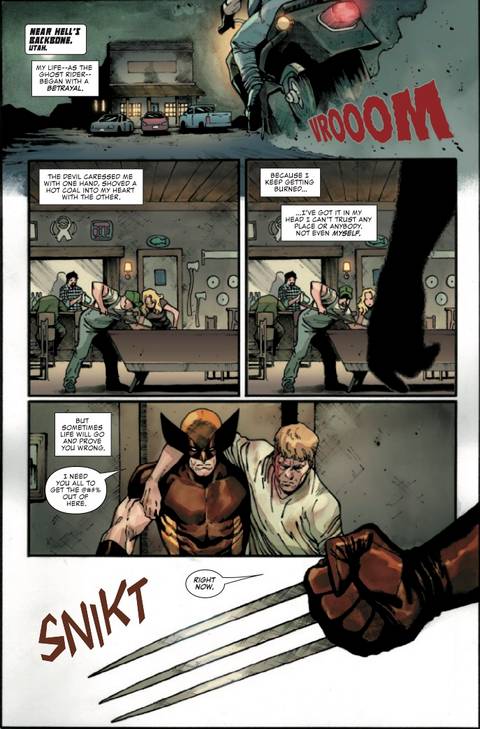 Ghost Rider Writer Promises a Major Role For Wolverine in the Series