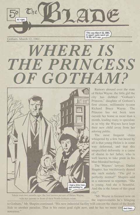 Gotham City: Year One Preview Introduces Batman’s Ancestors and a Noir ...