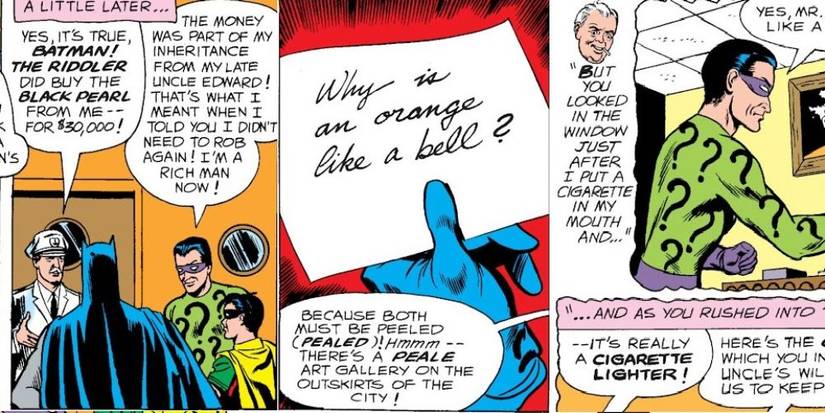 The Riddler's 10 Best Riddles In DC Comics