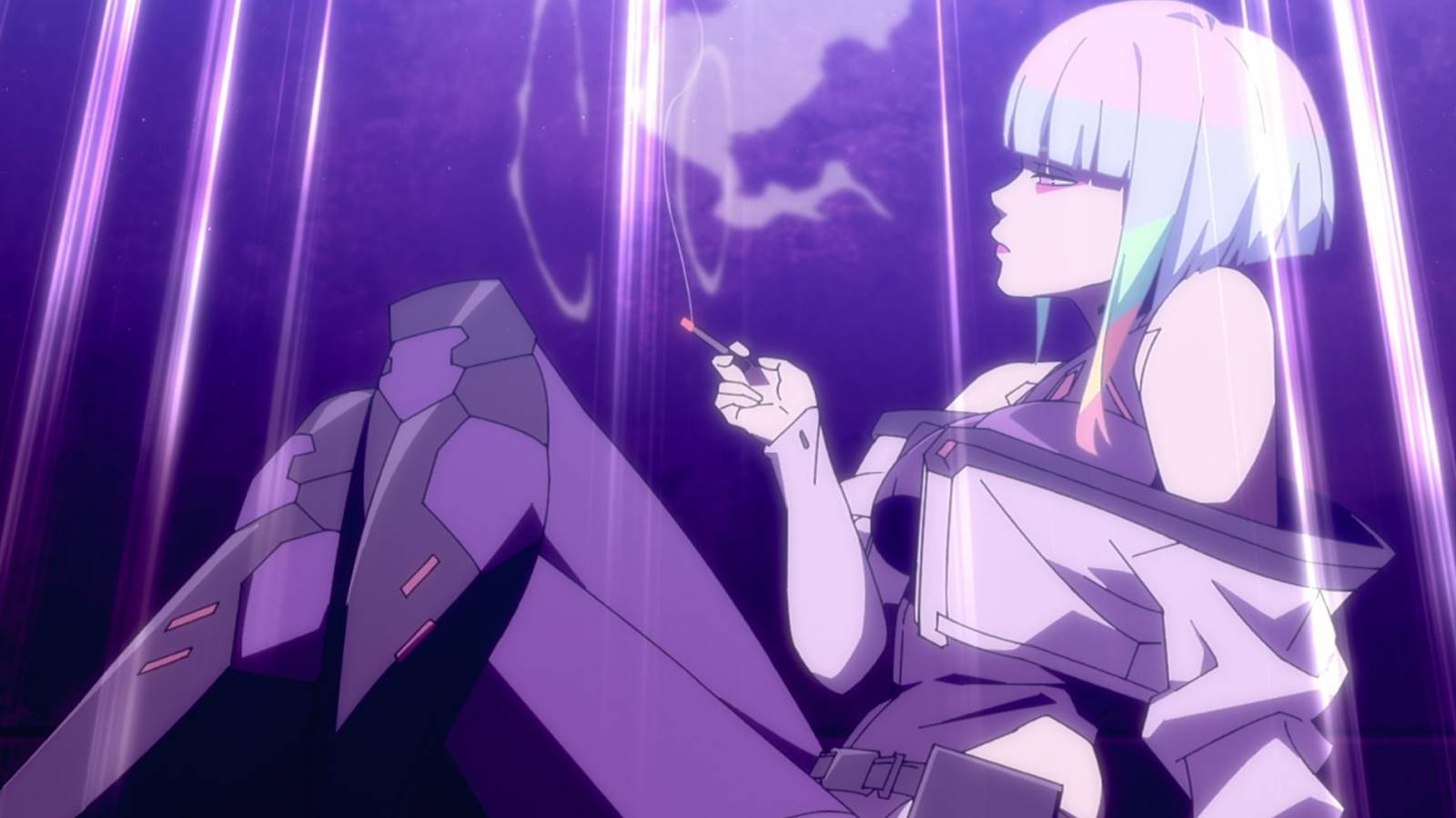 Lucy Lights Up the Night in an Ethereal Cyberpunk: Edgerunners Cosplay