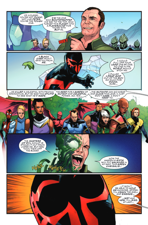 Spider-Man 2099: Green Goblin Undergoes a MASSIVE Transformation