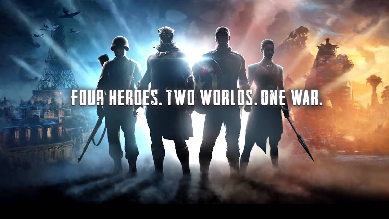 Captain America & Black Panther Fight Hydra in WW2-Era Game From ...