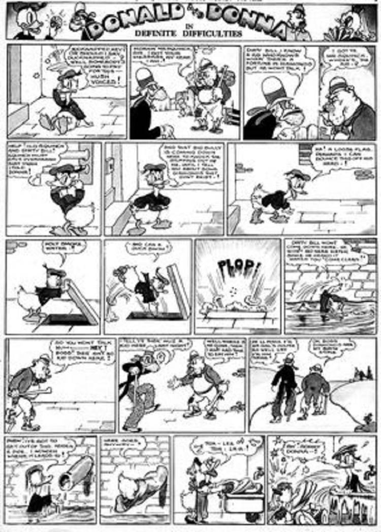 Donald Duck Made His Comic Book Debut in a British Comic Book
