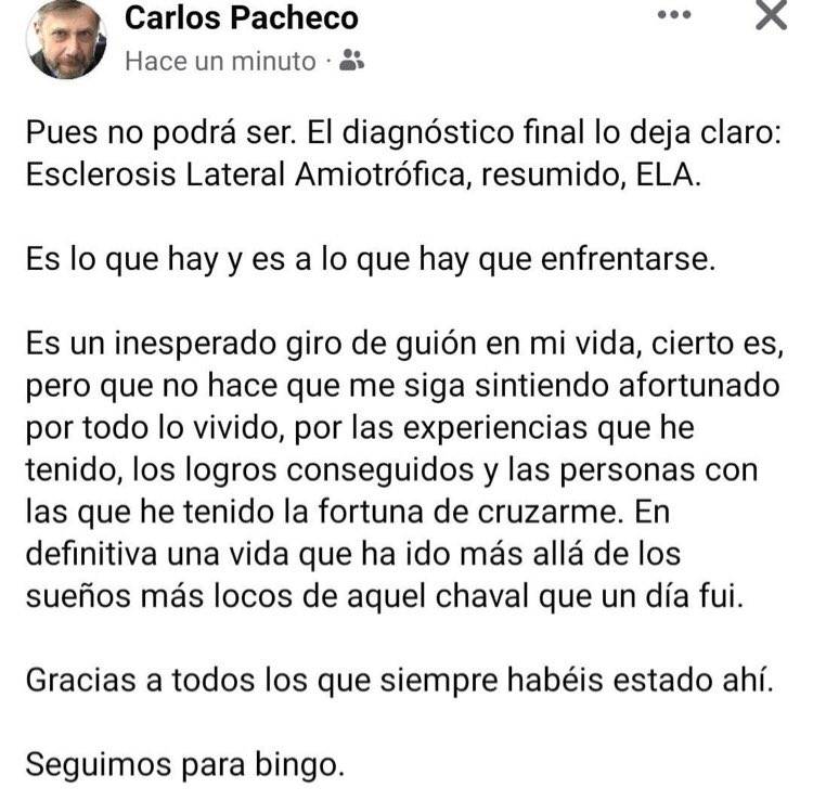 Comic Book Legend Carlos Pacheco Reveals ALS Diagnosis
