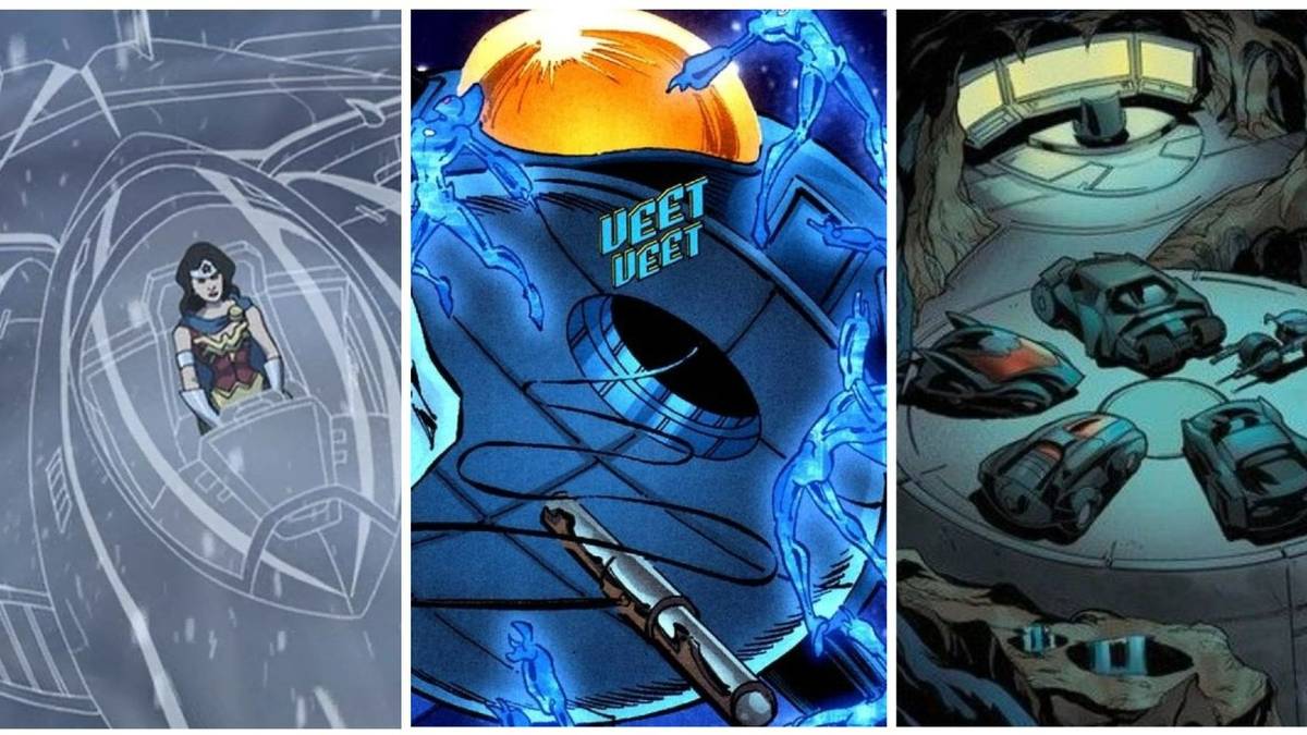 10 Coolest Vehicles In DC Comics, Ranked