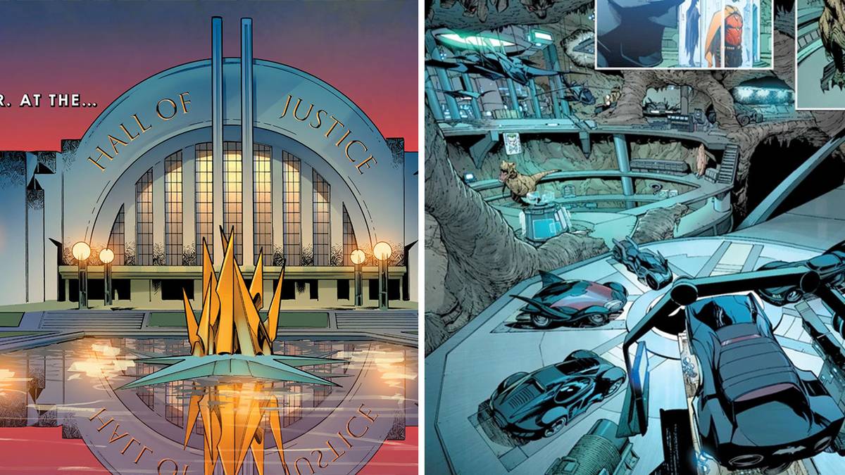 8 Coolest Training Facilities In DC Comics