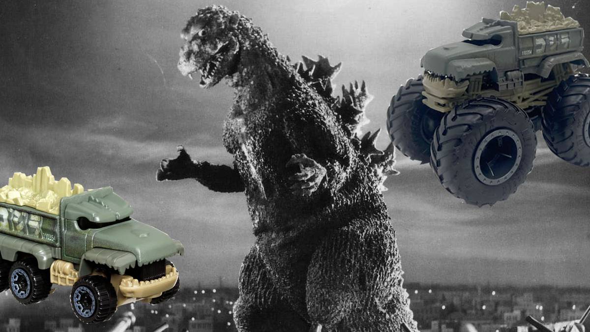 Godzilla Gets a New Ride - Hot Wheels Debuts Kaiju-tastic Monster Truck Collab