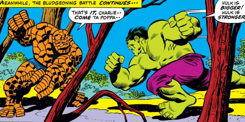 The Hulk And The Thing's Greatest Battles