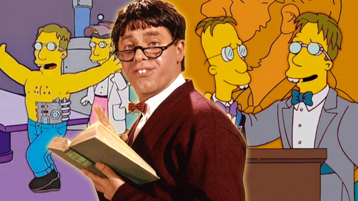 Why a Simpsons Halloween Special Cast Jerry Lewis as Prof. Frink's Father