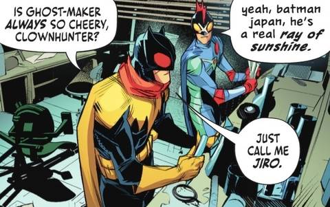 DC's Japanese Batman Wants to Change His Superhero Name