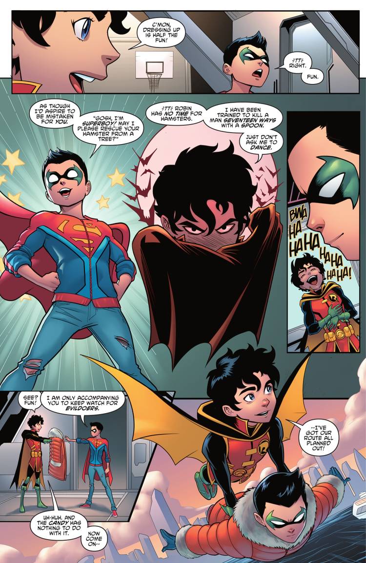 Jon Kent and Damian Wayne Flashback Gives Them the Perfect Halloween ...