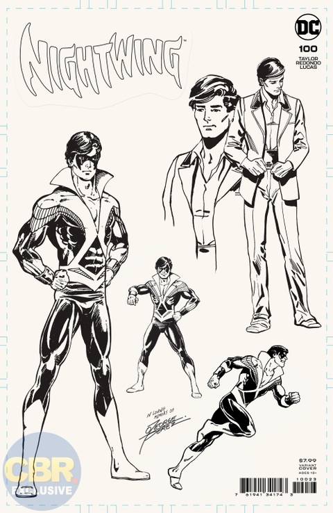 Nightwing Celebrates 100 Issues with a Special George Peréz Variant Cover