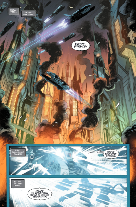 Marvel Reintroduces Punisher 2099 With the Perfect RoboCop Callback