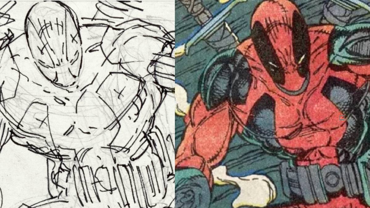 superhero comic concept art