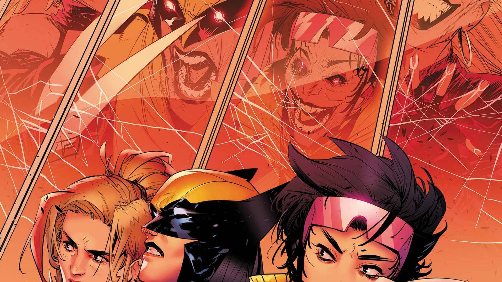 Dazzler Boom Boom And Jubilee Run Into Wolverine In X Terminators 2