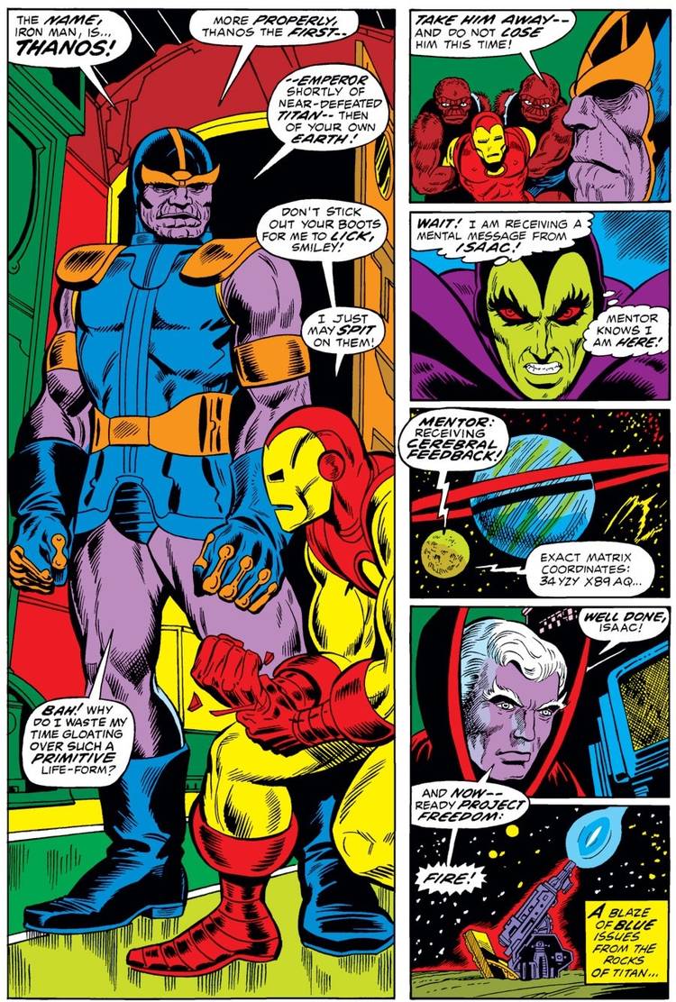 Jim Starlin Felt An Iron Man Issue Was So Bad He Would Write His Own Comics