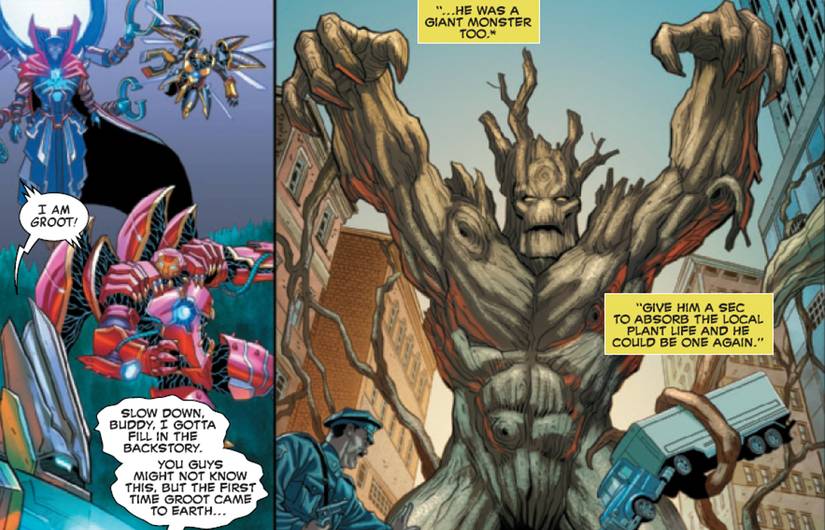 The MCU Hero Groot was Originally a Marvel Monster