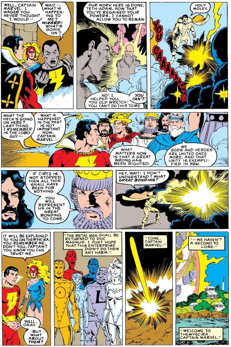 How Black Adam Found Himself Drawn Into the War of the Gods
