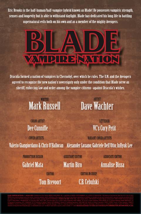 Blade Has Begun Working For His All-Time Biggest Vampire Enemy