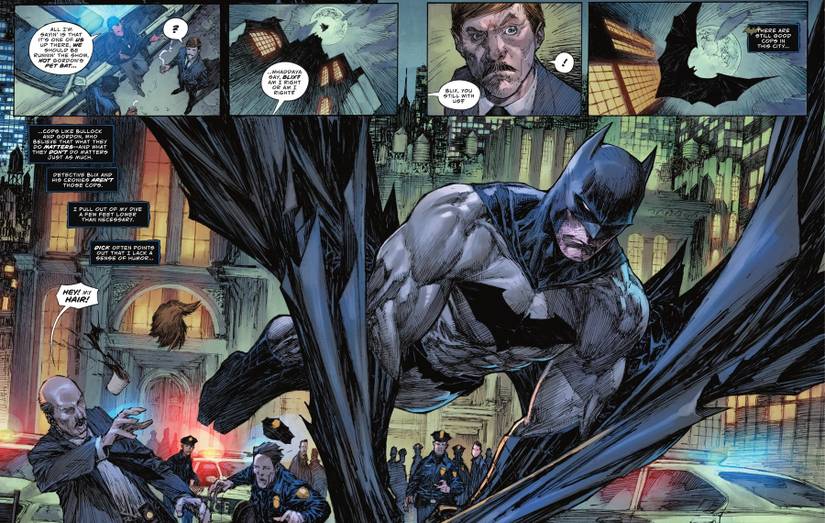 DC Reveals Batman Messes with Gotham's Police for His Own Amusement