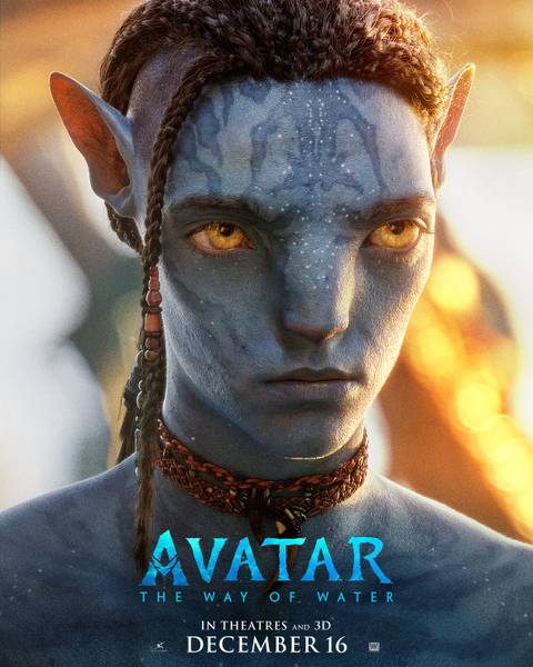 Avatar: The Way of Water Posters Showcase the Film's New Characters