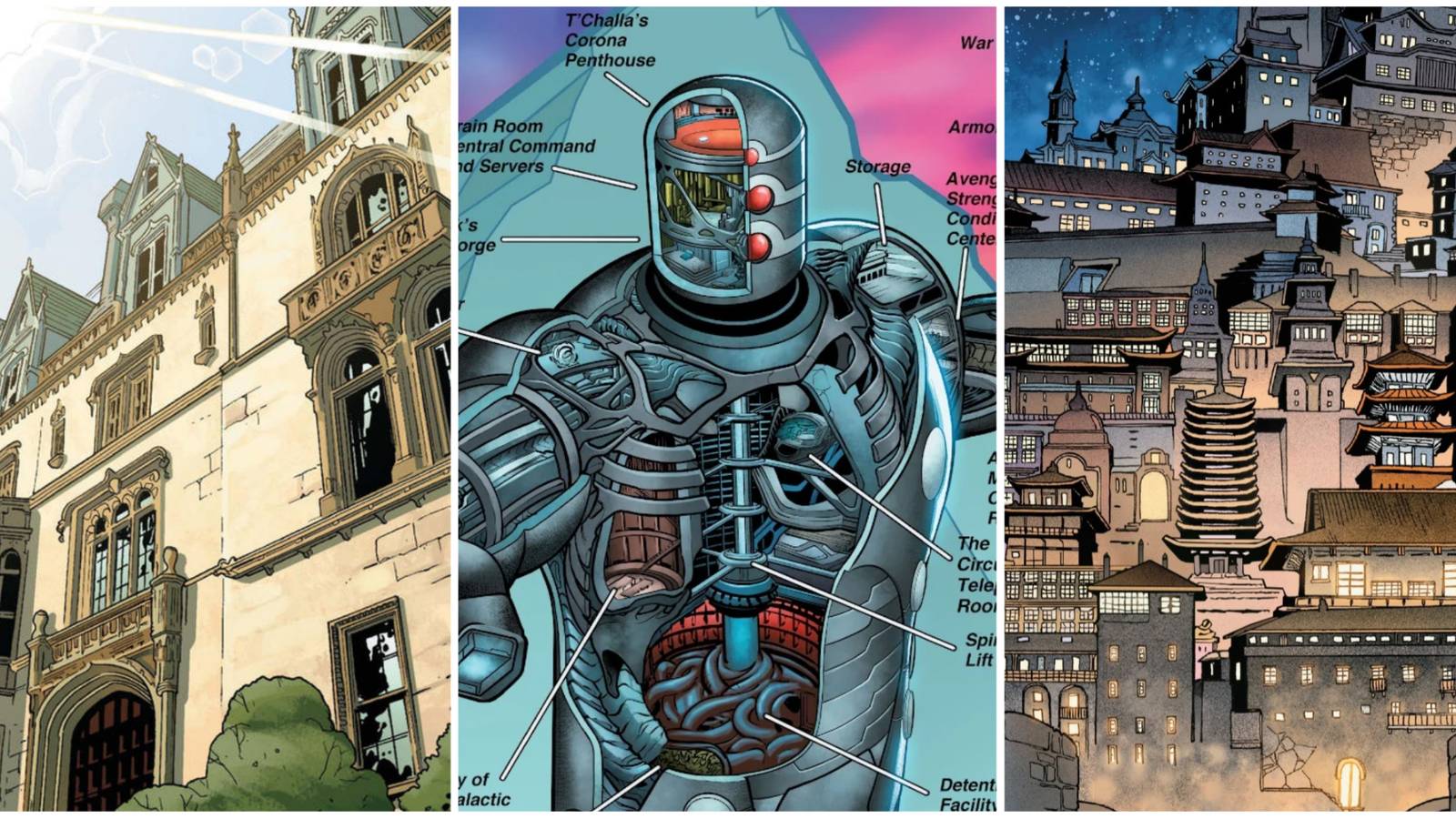 9 Coolest Training Facilities In Marvel Comics