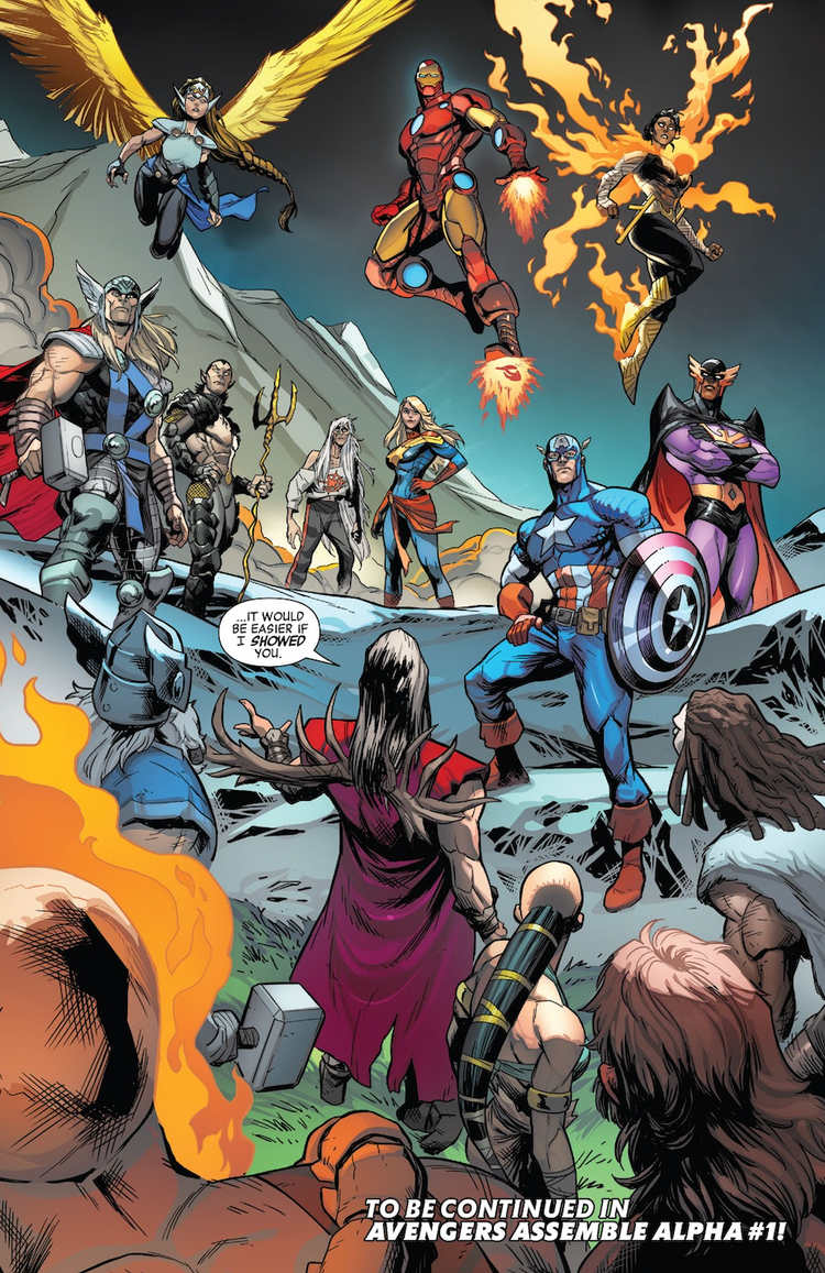 The Avengers Finally Meet Their Prehistoric Counterparts for the First Time
