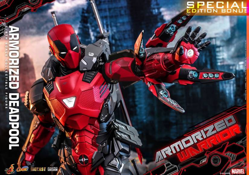 New Sideshow Statue Gives Deadpool Iron Man-Like Armor