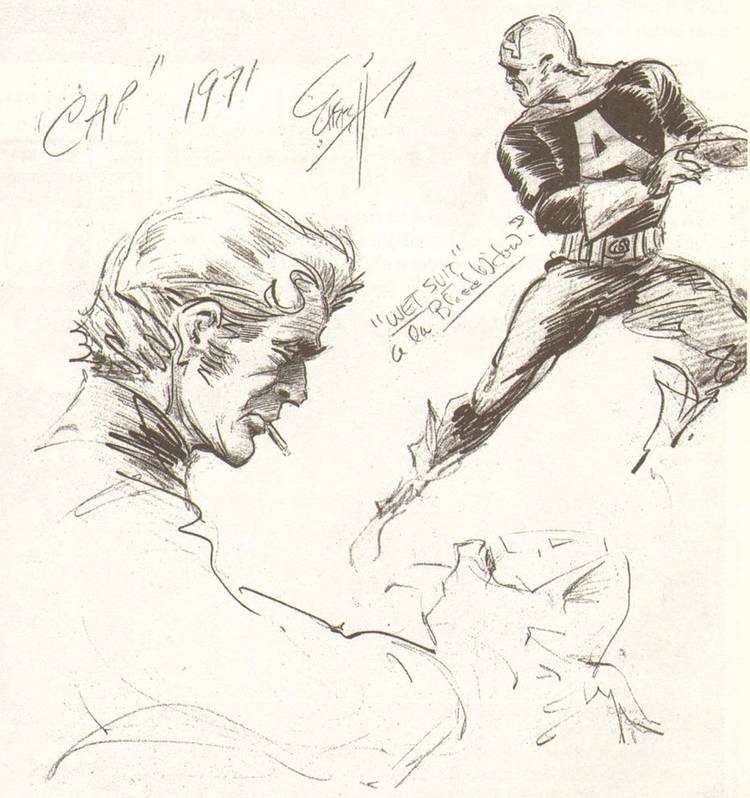 Captain America Nearly Had a Black Widow-Style Tactical Suit in the 1970s