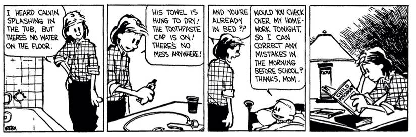 Best Calvin & Hobbes Comics Featuring Calvin's Parents
