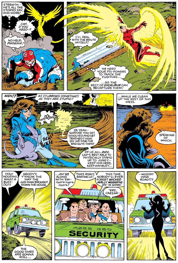 The Bizarre Reason Why Captain Britain Got a Costume Change in Excalibur