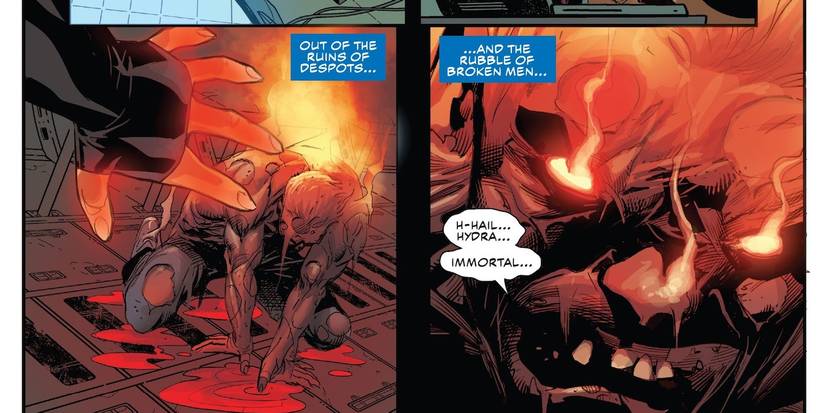 Hydra's Evil Captain America Suffered a Gruesome Fate
