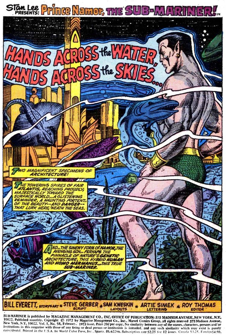 How Marvel Kept Namor's Creator Involved In the Last Months of His Life