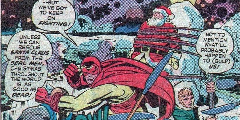 10 Most Festive Santa Claus Appearances In DC Comics, Ranked