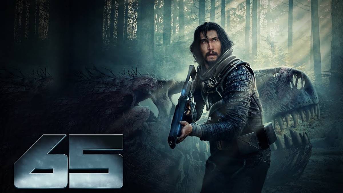Sam Raimi Sends Adam Driver to the Past to Fight Dinosaurs in 65 Trailer