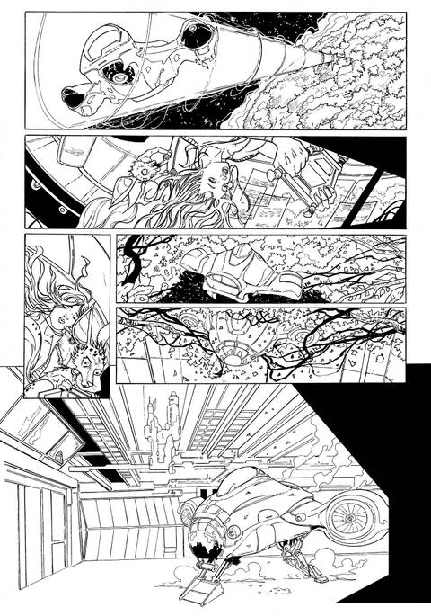 Barbarella Makes Out With an Alien in Her New Series’ Exclusive First Look