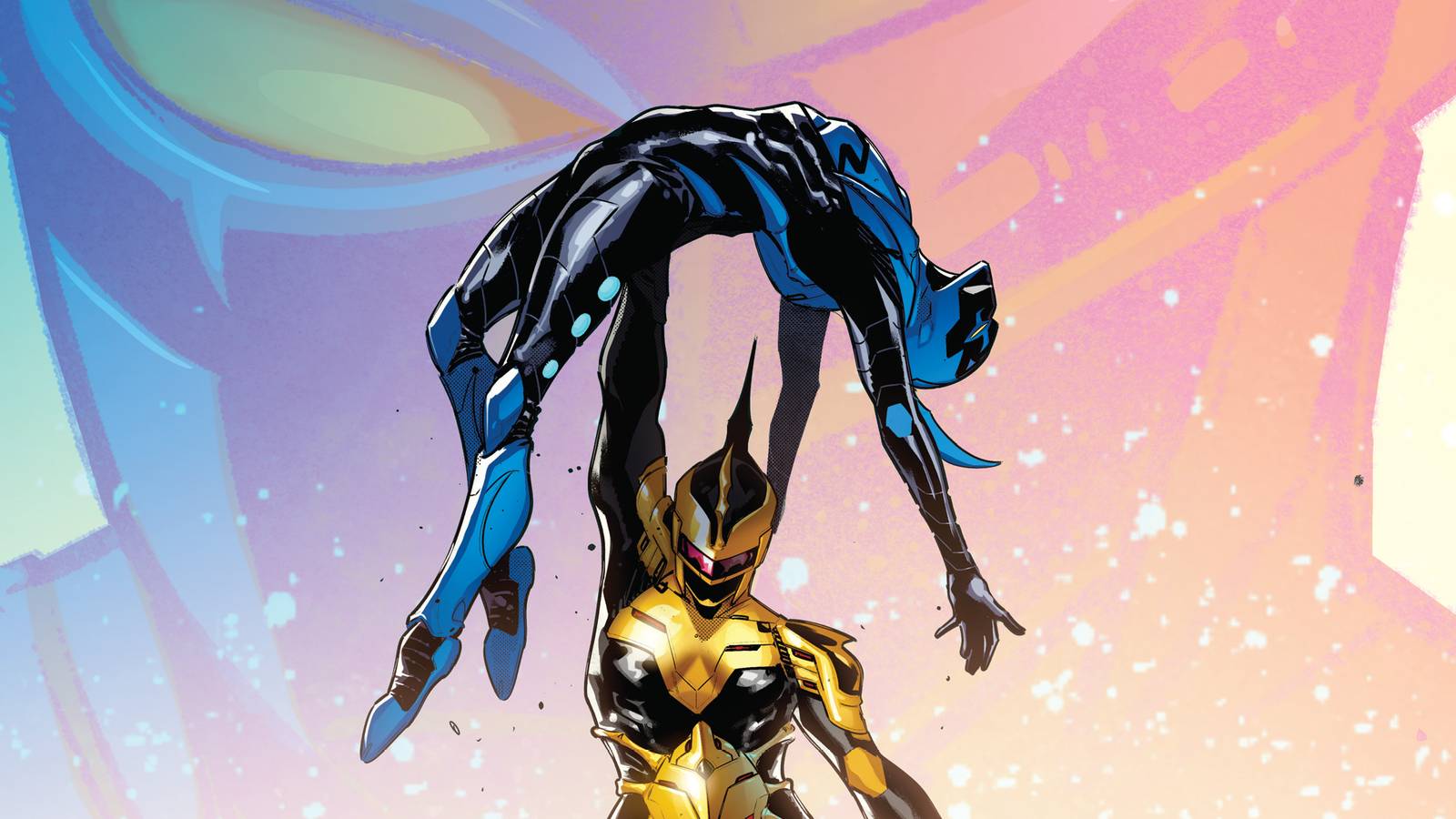 Jaime Reyes Visits Ted Kord in DC's Blue Beetle: Graduation Day #2