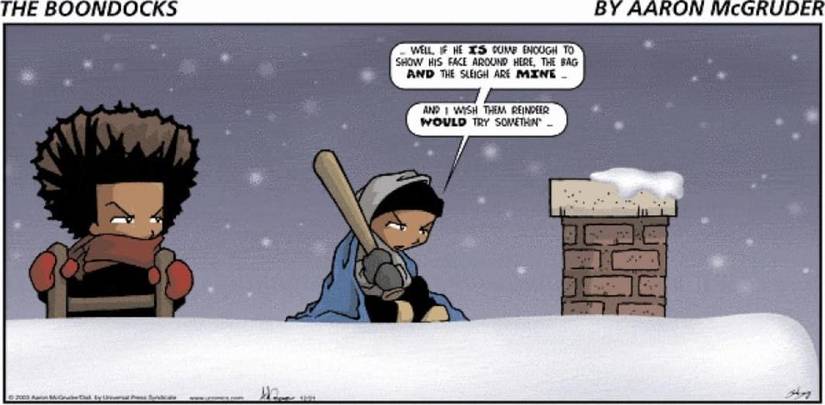 The Boondocks Revealed the Secret Conspiracy Behind Santa Claus