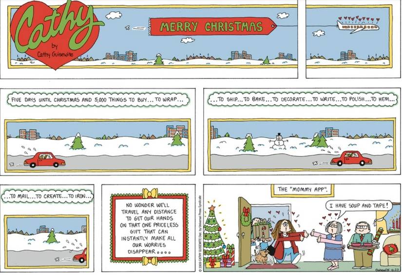 When It Comes to Christmas, Cathy Believes In Love 'Ack!'tually
