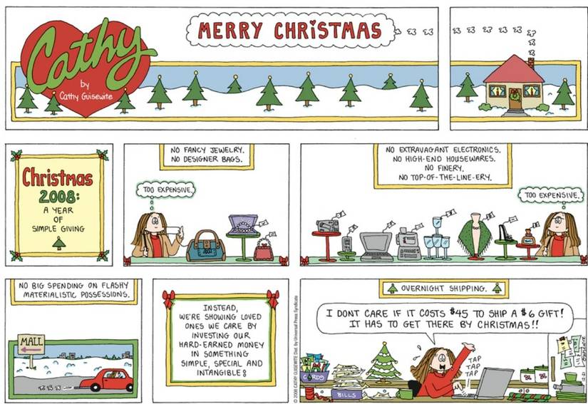 When It Comes to Christmas, Cathy Believes In Love 'Ack!'tually