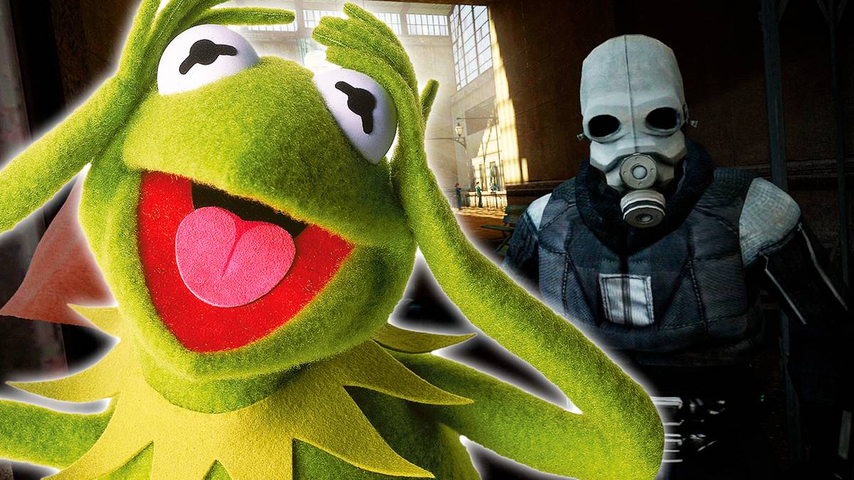 Hilarious Half-Life 2 Fan Edit Replaces Gordon Freeman With Kermit the Frog