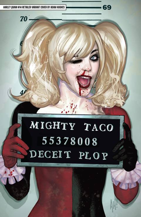 Harley Quinn Reveals a Favorite Comic Cover of Herself